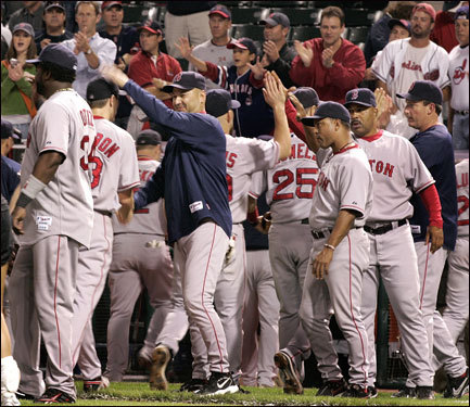 사진으로 다시 보는 2007 ALCS 5, 6, 7차전 : MLBPARK