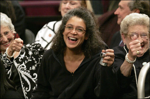 Erinn Cosby (center), daughter of comedian Bill Cosby, celebrated ...