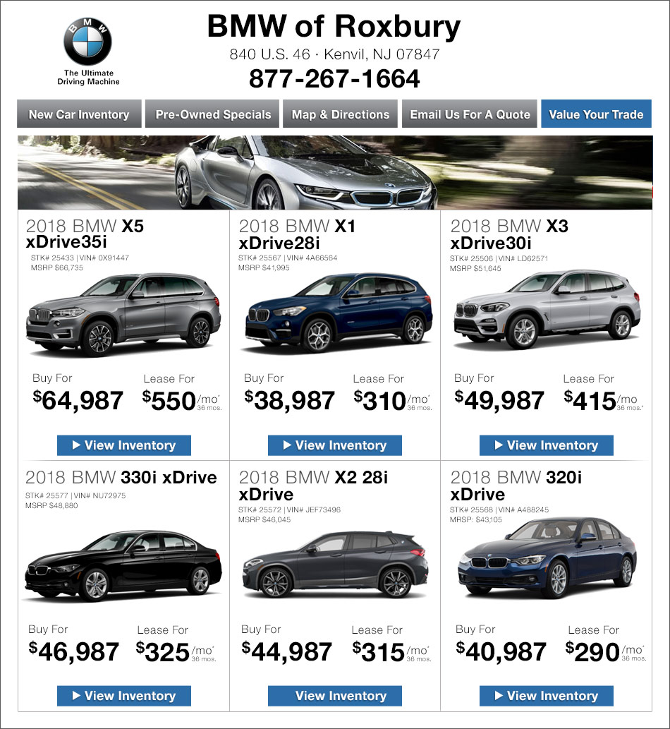 Open Road BMW of Roxbury | New Jersey BMW Dealers